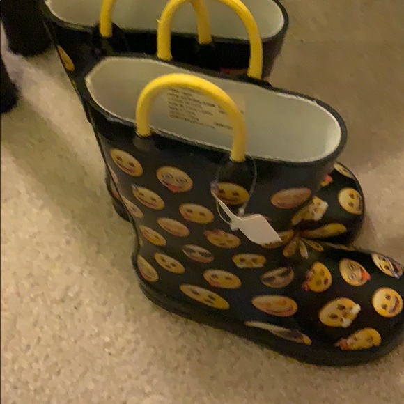 Other | New Smiling Face Imogies Child Rubber Boots 1 | Poshmark